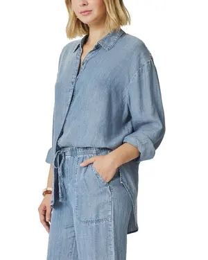 Splendid Chambray Button-down Shirt
