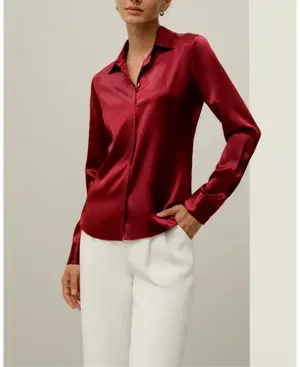Lilysilk Elegant Silhouette Silk Shirt