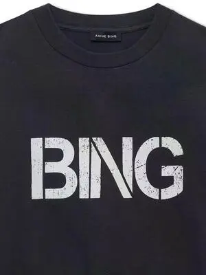 ANINE BING Printed T-shirt - Black