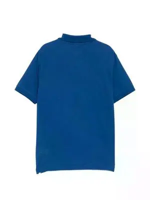 Lacoste Logo-patched Short-sleeve Polo Shirt - Blue