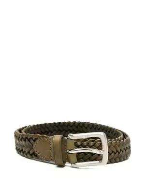 Dragon Diffusion 9ply Polo Braided Intreccio Belt - Green