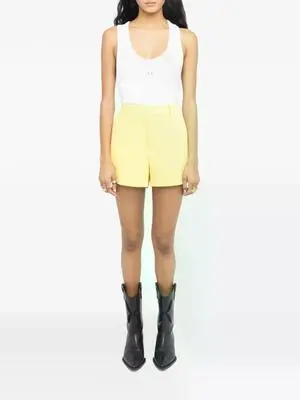 Zadig&Voltaire Tailored Shorts - Yellow