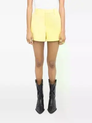 Zadig&Voltaire Tailored Shorts - Yellow