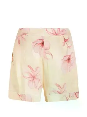 MAR DE MARGARITAS Floral Print Shorts