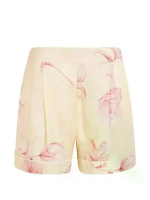 MAR DE MARGARITAS Floral Print Shorts