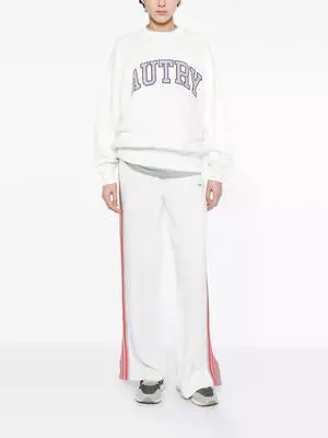 AUTRY Logo-embroidered Track Pants - White