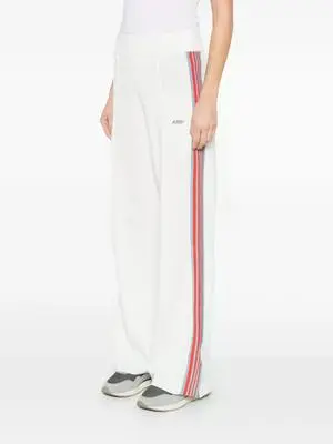 AUTRY Logo-embroidered Track Pants - White