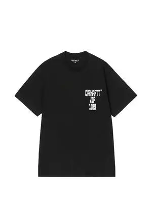 Carhartt Work In Progress S/s Blocks Printed T-shirt - Black