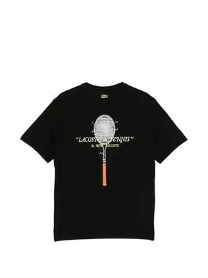 Lacoste Embroidered Cotton T-shirt