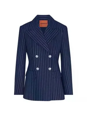 SIMONMILLER Anouk Pinstripe Blazer