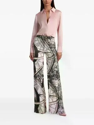 Alice + Olivia Printed Full-length Jeans