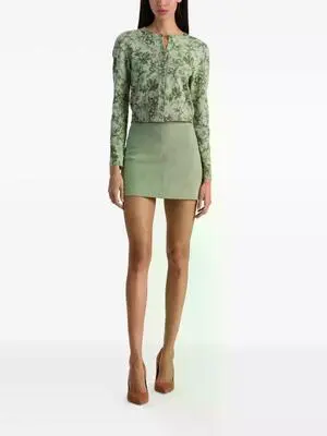 Alice + Olivia Carson Floral-print Cardigan