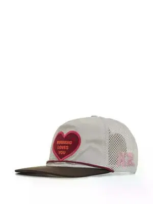 ALEX ZONO Heart Running Loves You Trucker Hat