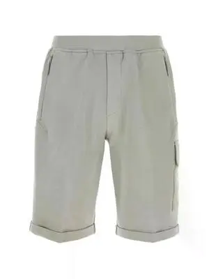 C.P. COMPANY Series Stretch Fleece Cargo Sweatshorts - Grey