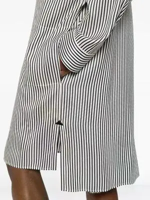 TOM FORD Striped Midi Shirt Dress