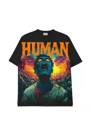 ALL HUMAN Zombie-print T-shirt