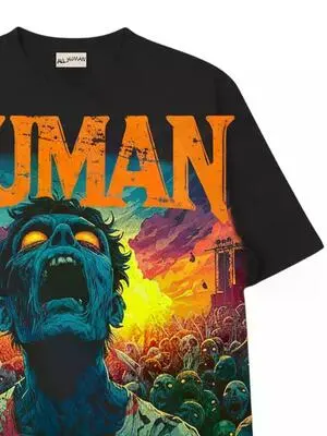 ALL HUMAN Zombie-print T-shirt