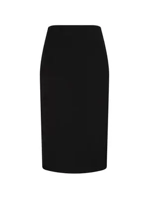 Elisabetta Franchi Concealed Zip Back Skirt - Black