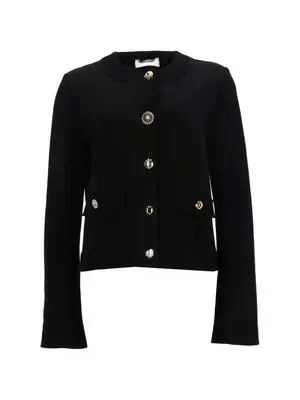 Moschino Buttoned Cardigan - Black