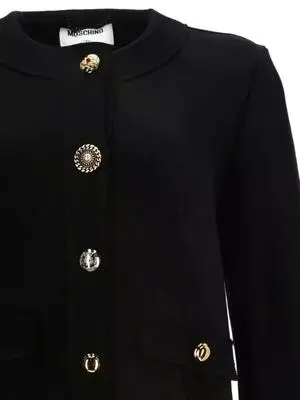 Moschino Buttoned Cardigan - Black