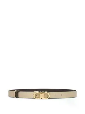FERRAGAMO Reversible Adjustable Belt - Brown