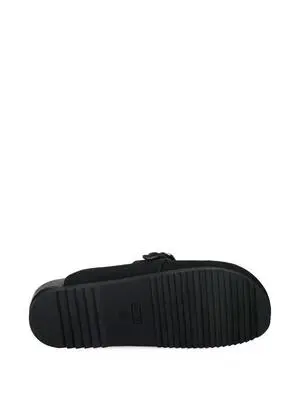 Guess Galavanta Buckle-strap Mules - Black
