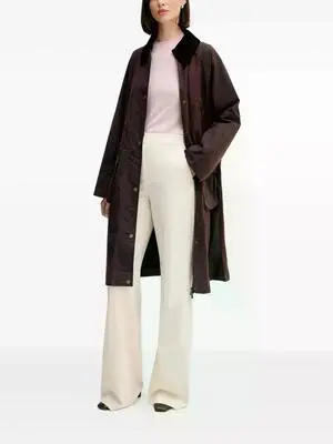 HOSS INTROPIA Damaris Corduroy-collar Trench