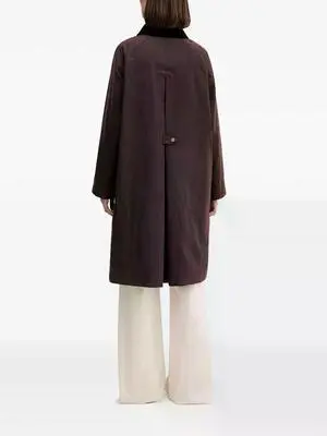 HOSS INTROPIA Damaris Corduroy-collar Trench
