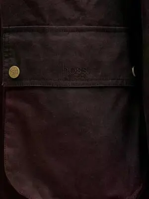 HOSS INTROPIA Damaris Corduroy-collar Trench