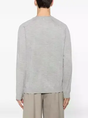Maison Kitsuné Buttoned Cardigan With Embroidery