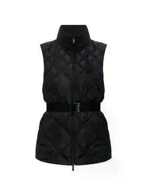 Moncler Logo-patch Gilet - Black
