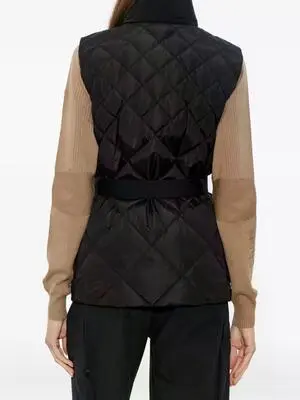 Moncler Logo-patch Gilet - Black