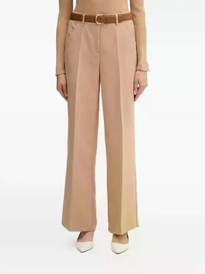 MARC AUREL Pleated Wide Leg Trousers