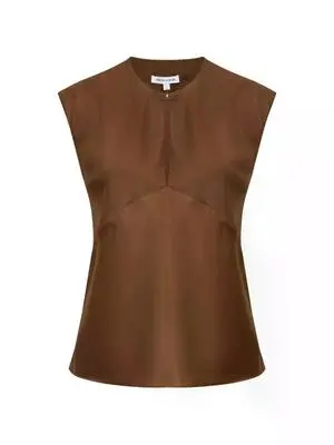Veronica Beard Sparrow V-neck Blouse