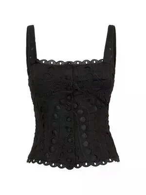 Charo Ruiz Ibiza Nereus Cutwork Top
