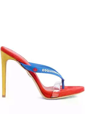 Dsquared2 Mule Sandals With Stiletto Heel