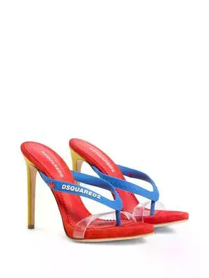 Dsquared2 Mule Sandals With Stiletto Heel