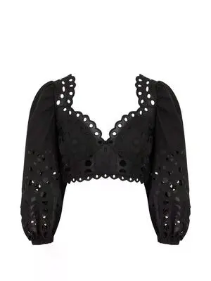 Charo Ruiz Ibiza Trimmed Blouses