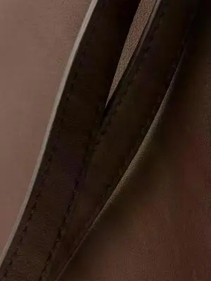 Prada Leather Shoulder Bag - Brown