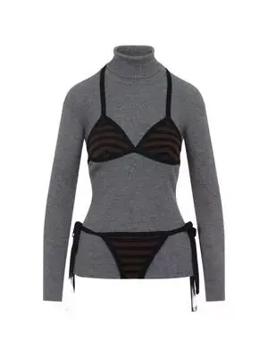 Moschino Long-sleeve Top - Grey