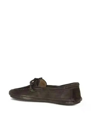 Le Monde Beryl Suede Driver Loafers