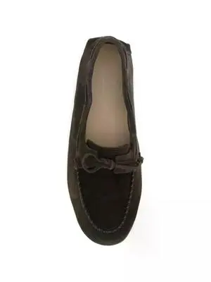 Le Monde Beryl Suede Driver Loafers