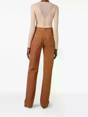 Elisabetta Franchi Crew Neck Long Sleeve Knitted Top