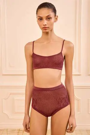Ulla Johnson Tara Knit Bralette - Fig