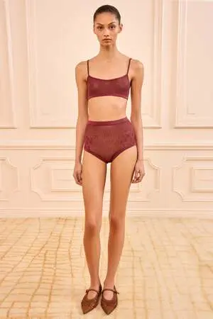 Ulla Johnson Tara Knit Bralette - Fig
