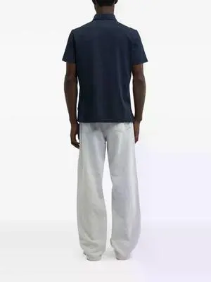 Aspesi Short-sleeve Polo Shirt - Blue