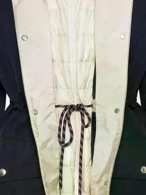 Moncler Hooded Parka - Neutrals
