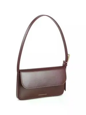 Victoria Beckham Foldover-top Shoulder Bag - Red