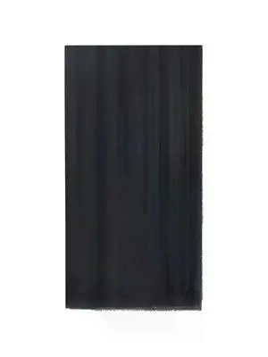 Elisabetta Franchi Frayed Scarf - Black