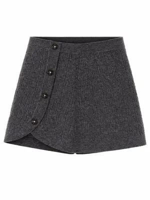THE GARMENT Miniskirt With Button Detailing